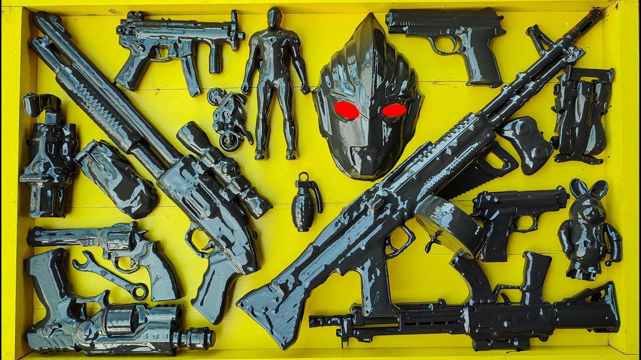 Nerf Assault Rifle: Shotgun, AK47, Sniper Rifle, Glock Pistol, M16, M60 ...