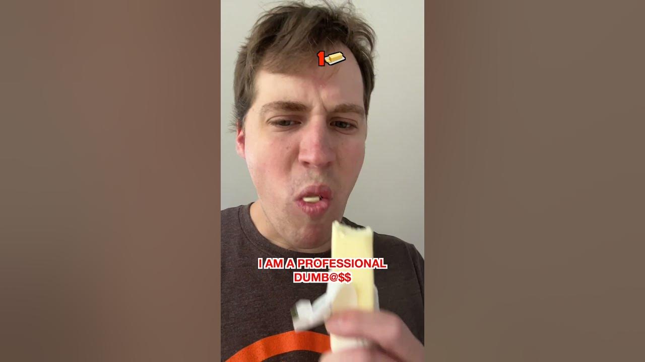 Eating A Stick Of Butter For Every Browns Td Youtube