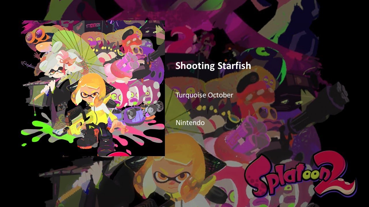 Splatoon 2 (OST) Turquoise October: “Shooting Starfish” - YouTube