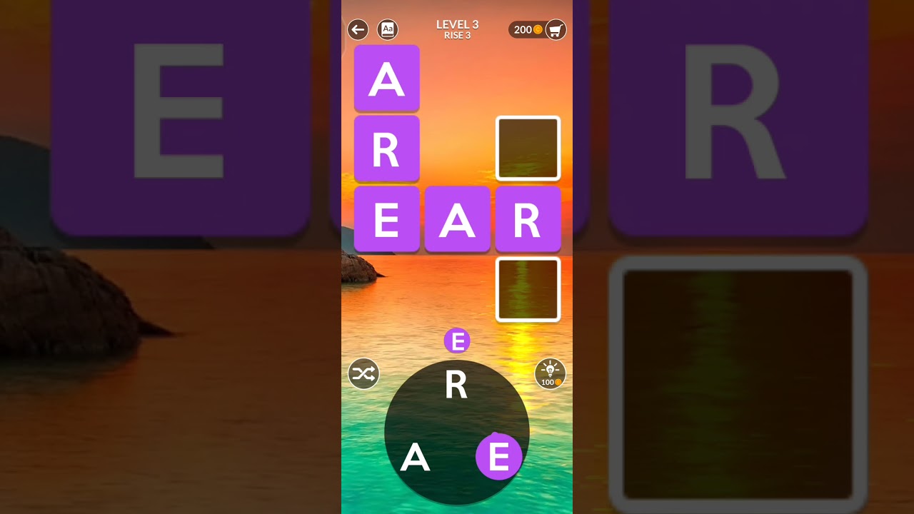 Wordscapes Walkthrough Gameplay (Level 3) - YouTube