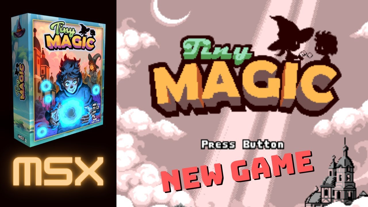 Tiny Magic MSX New Game - YouTube