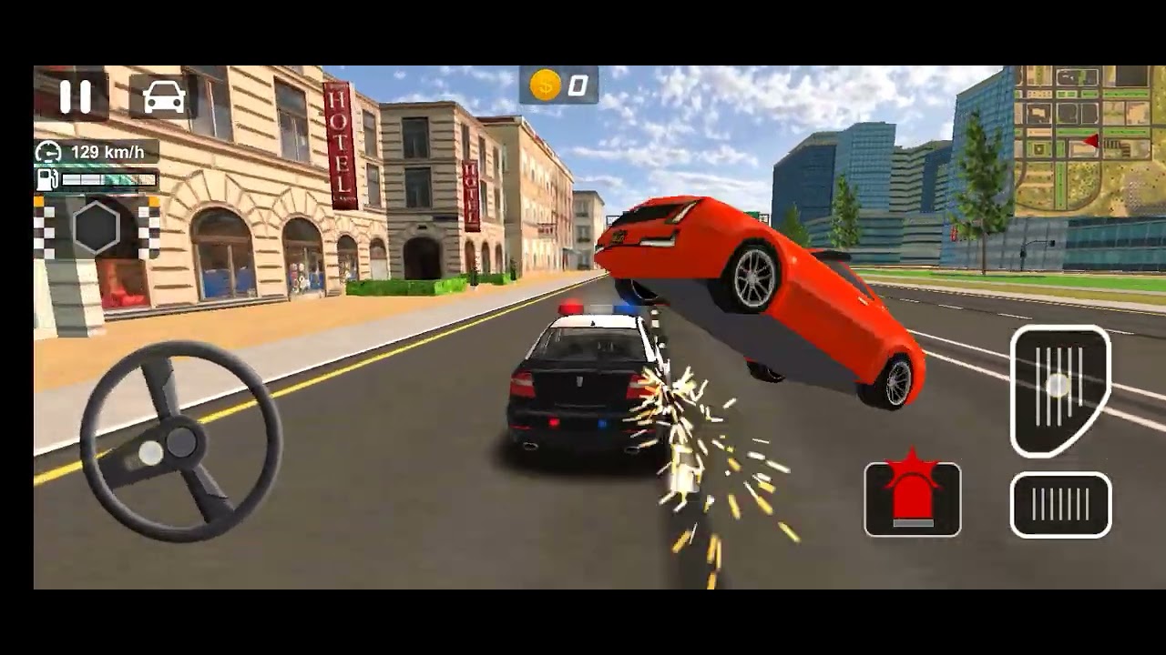 police game Cop simulator Driver game play. upload video gam1116 - YouTube