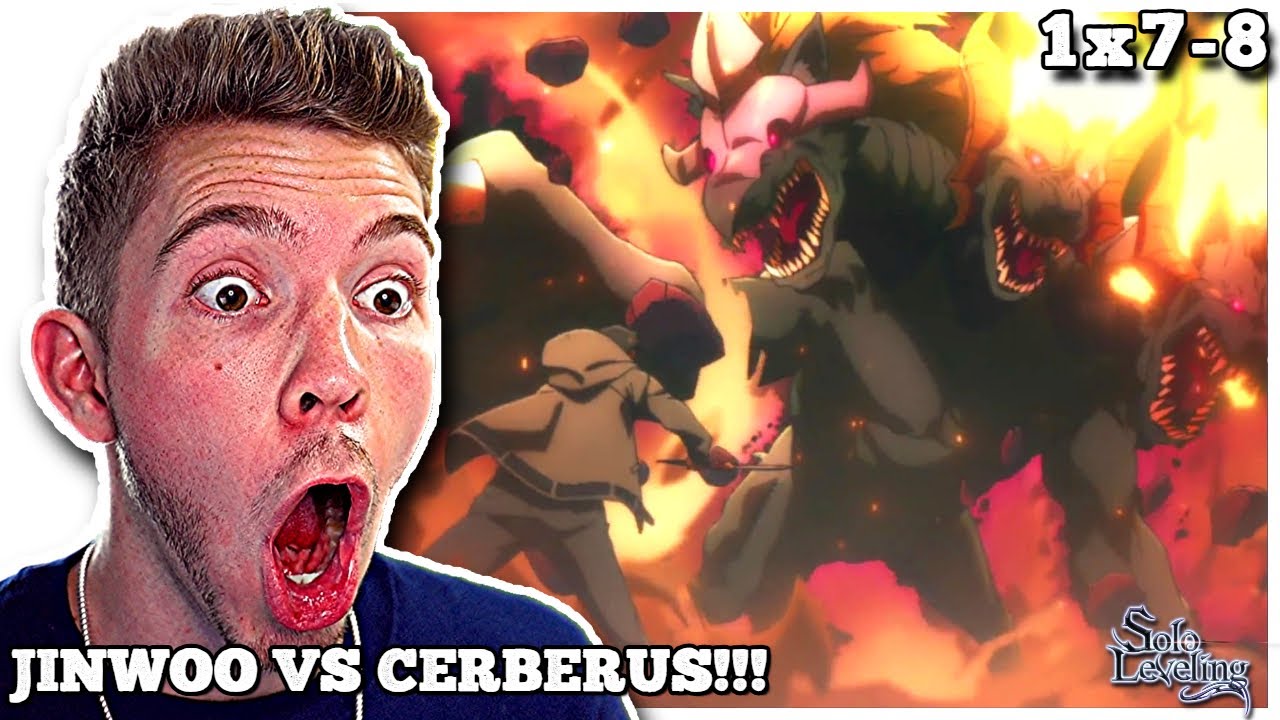 JINWOO VS CERBERUS!!! 😤 Season 1 Ep.7-8 Reaction! - YouTube