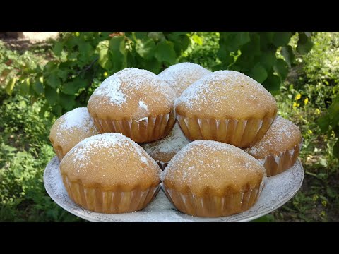 🔴SADE VE ASAN CUPCAKE Hazirlanmasi.Cok Kolay Kap Kek Tarifi.