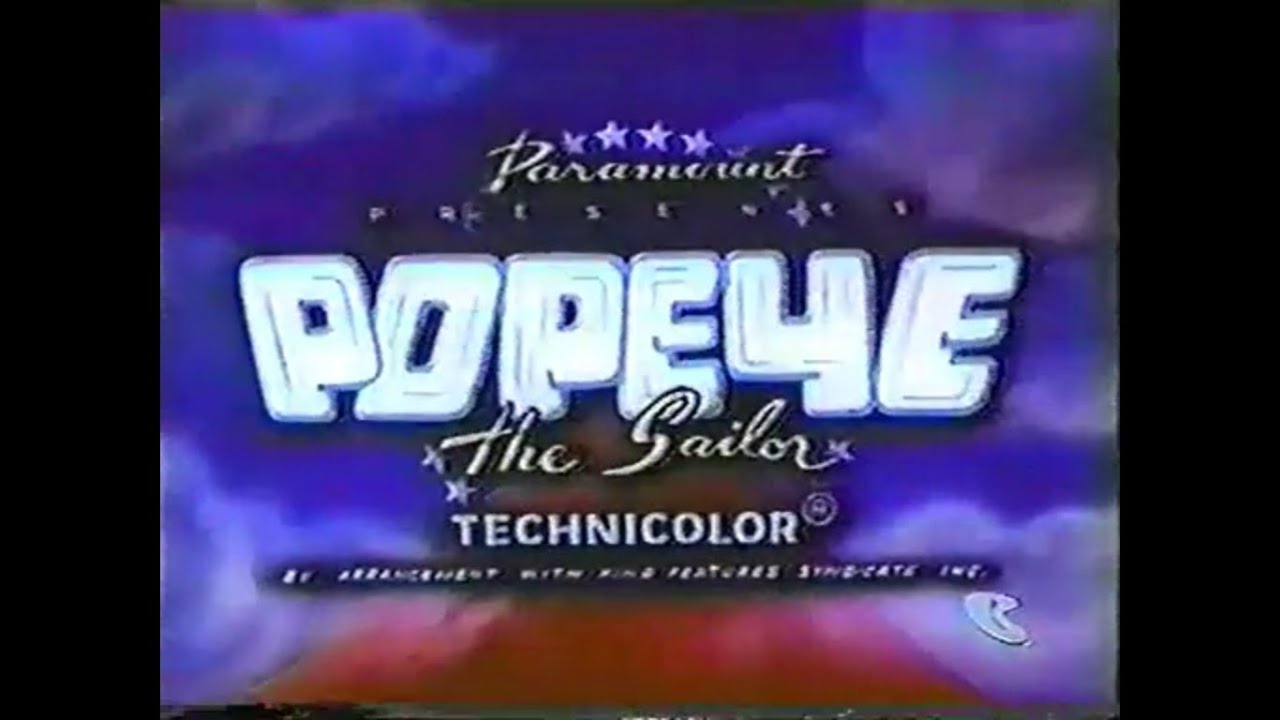 Boomerang Popeye Friday Marathon Continuity 12th September 2003 - YouTube