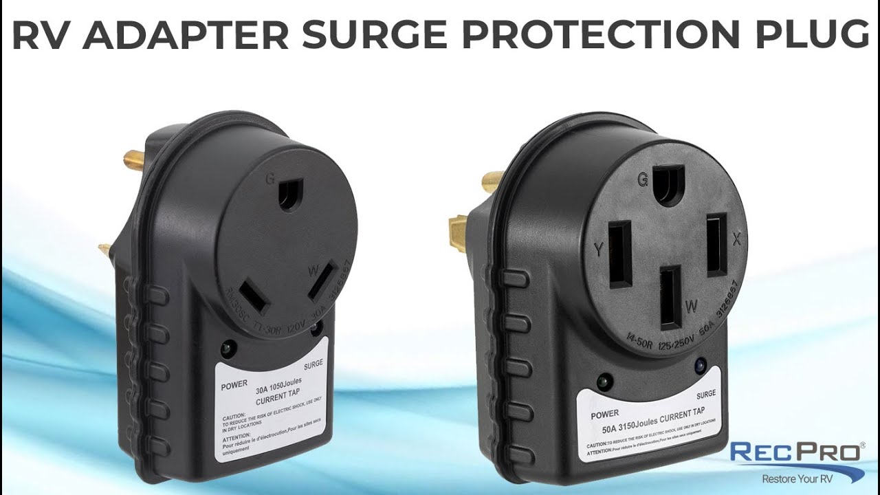 RV Adapter Surge Protection Plug - YouTube