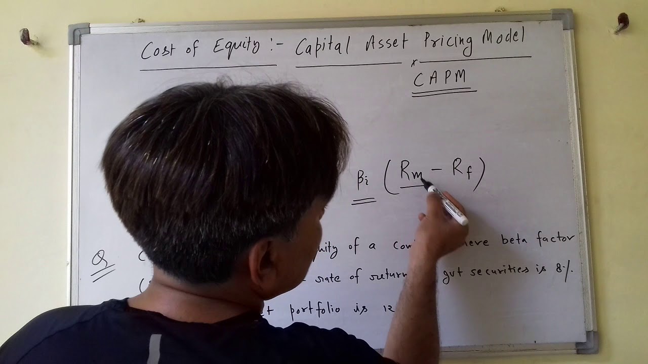 Cost Of Equity CAPM Model YouTube cost-of-equity-capm-model-youtube