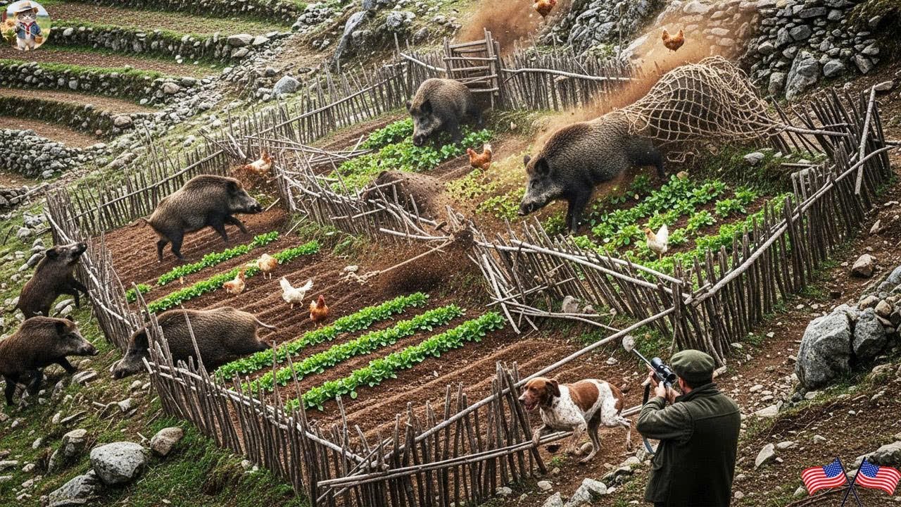 Rudimentary Traps Are No Match For Wild Boars - Farmers Struggle To ...