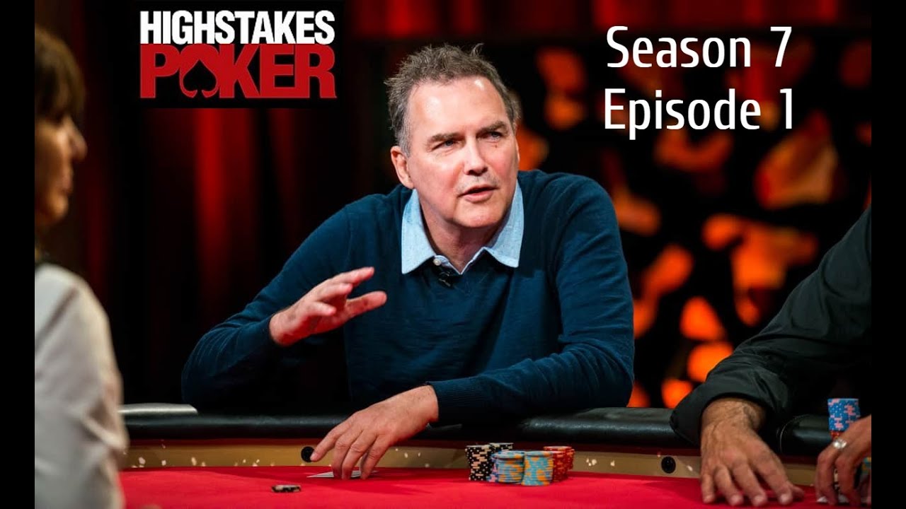 Norm MacDonald the greatest poker commentator High Stakes Poker Se7 Ep1 ...