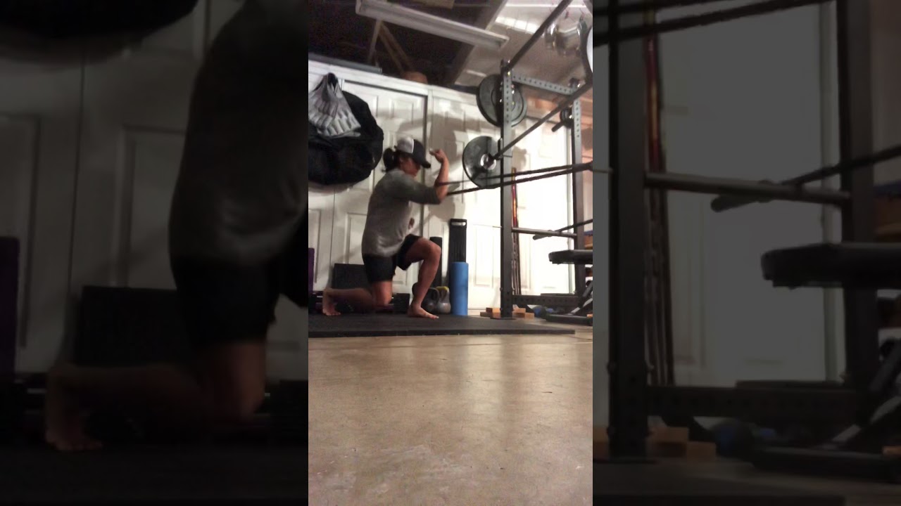 Zercher Split Squat - YouTube