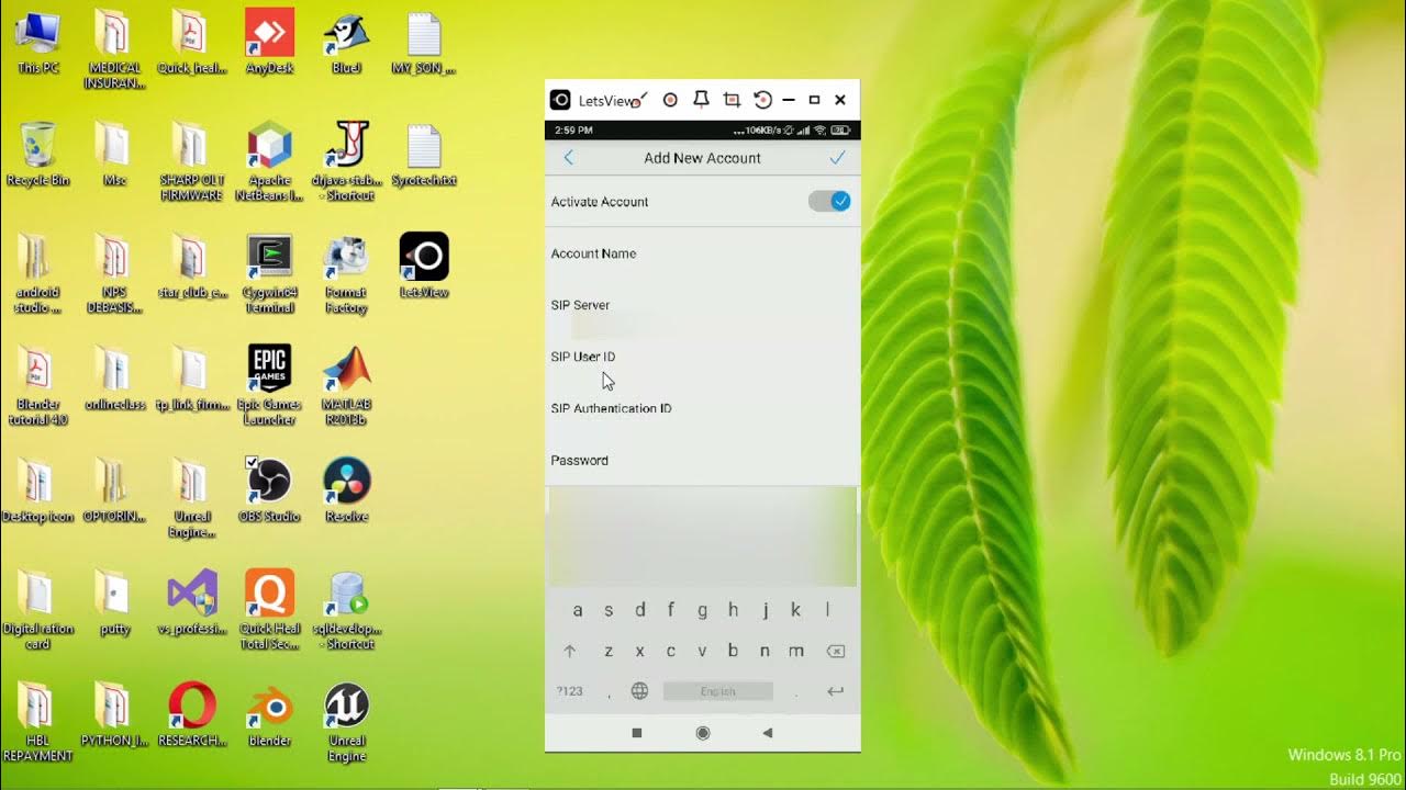SETTING UP ANDROID MOBILE APP GRANDSTREAM FOR MAKING UNLIMITED VOICE ...