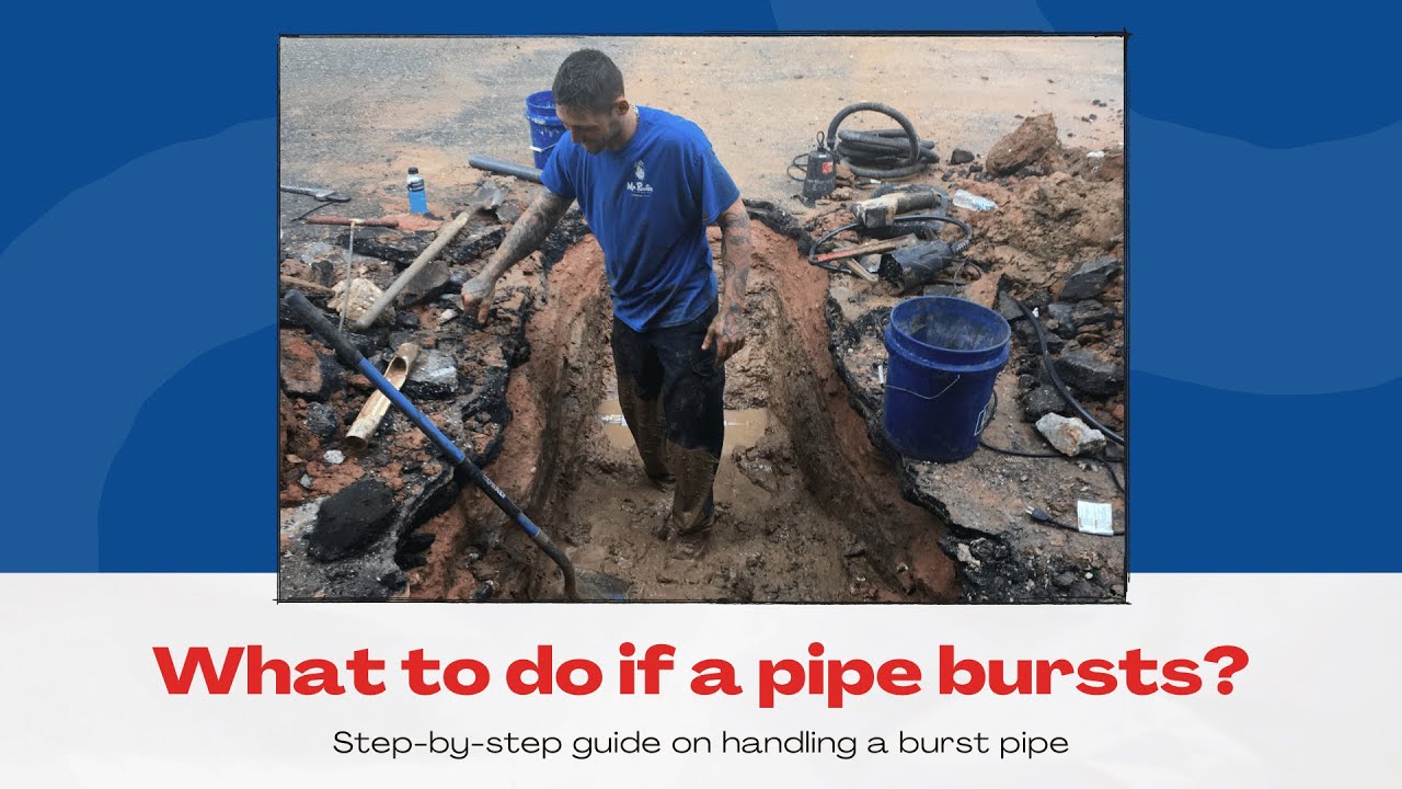 What to Do If a Pipe Bursts? - YouTube