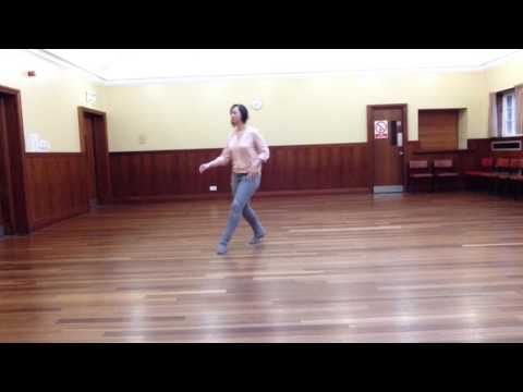 Champagne Rush Line Dance by Caroline Pillar (May 2017) - YouTube