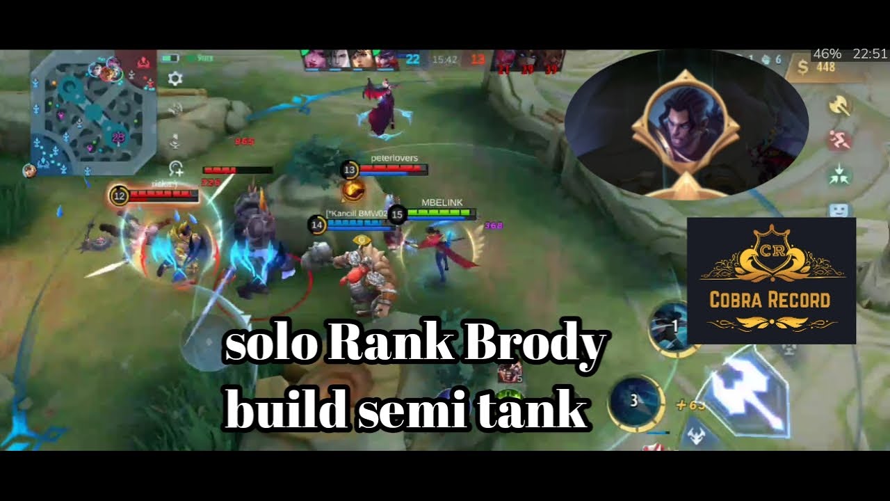 CARA MAIN BRODY TERBARU + BUILD BRODY SEMI TANK SAKIT DAN KUAT - YouTube