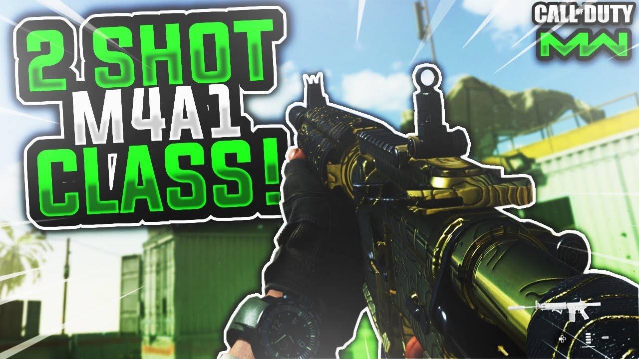 THE 2 SHOT M4A1 CLASS IN MODERN WARFARE! - Call Of Duty Modern Warfare ...