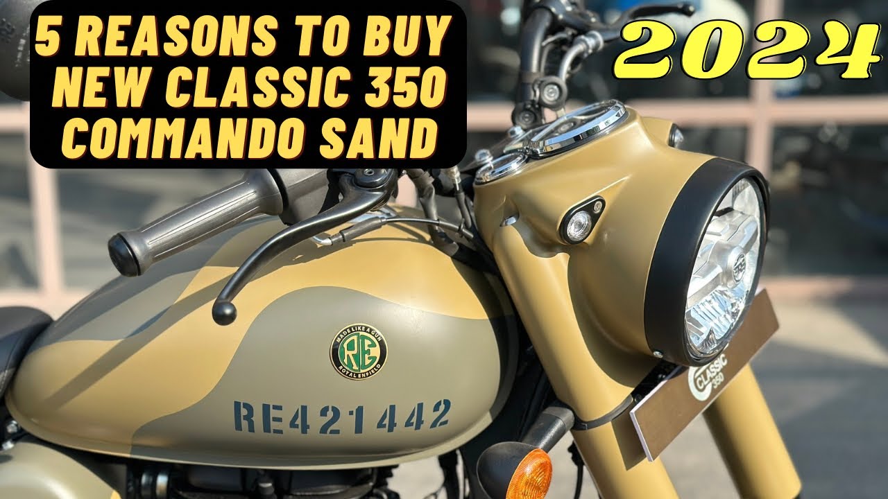 5 Reasons To Buy New Classic 350 Commando Sand | Most Attractive Colour ...