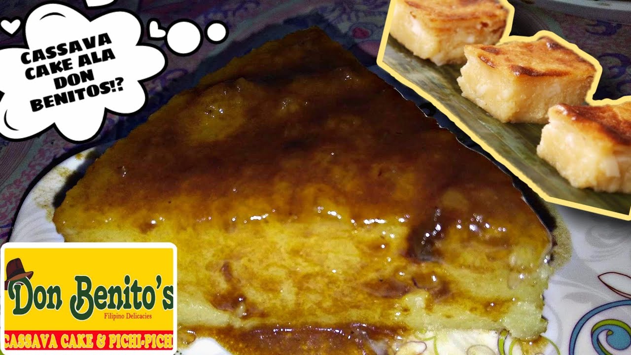 CASSAVA CAKE ALA DON BENITO'S 😋 || Ahna's Kitchen - YouTube