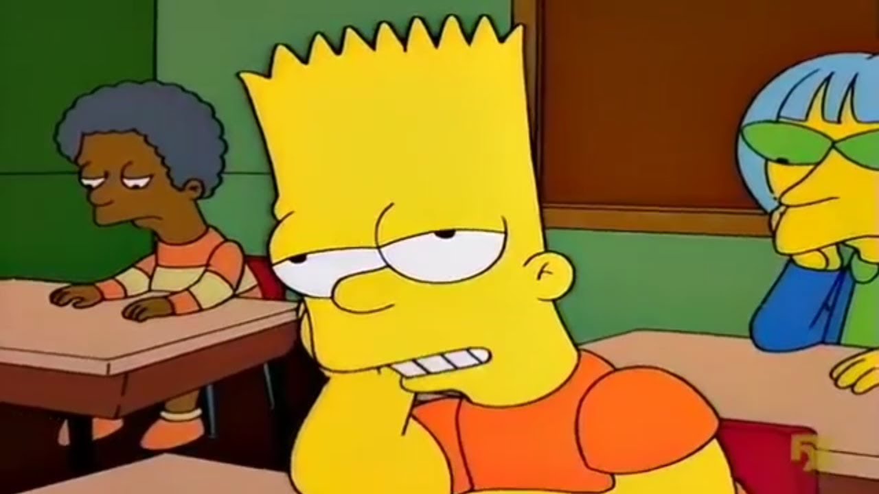 The Simpsons - Bart's Daydream - YouTube