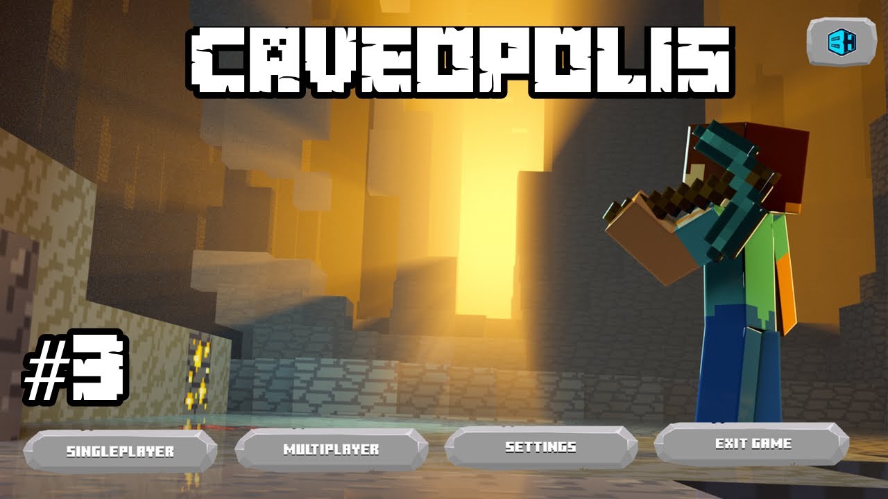 Modded Minecraft: Caveopolis Ep 3 - YouTube