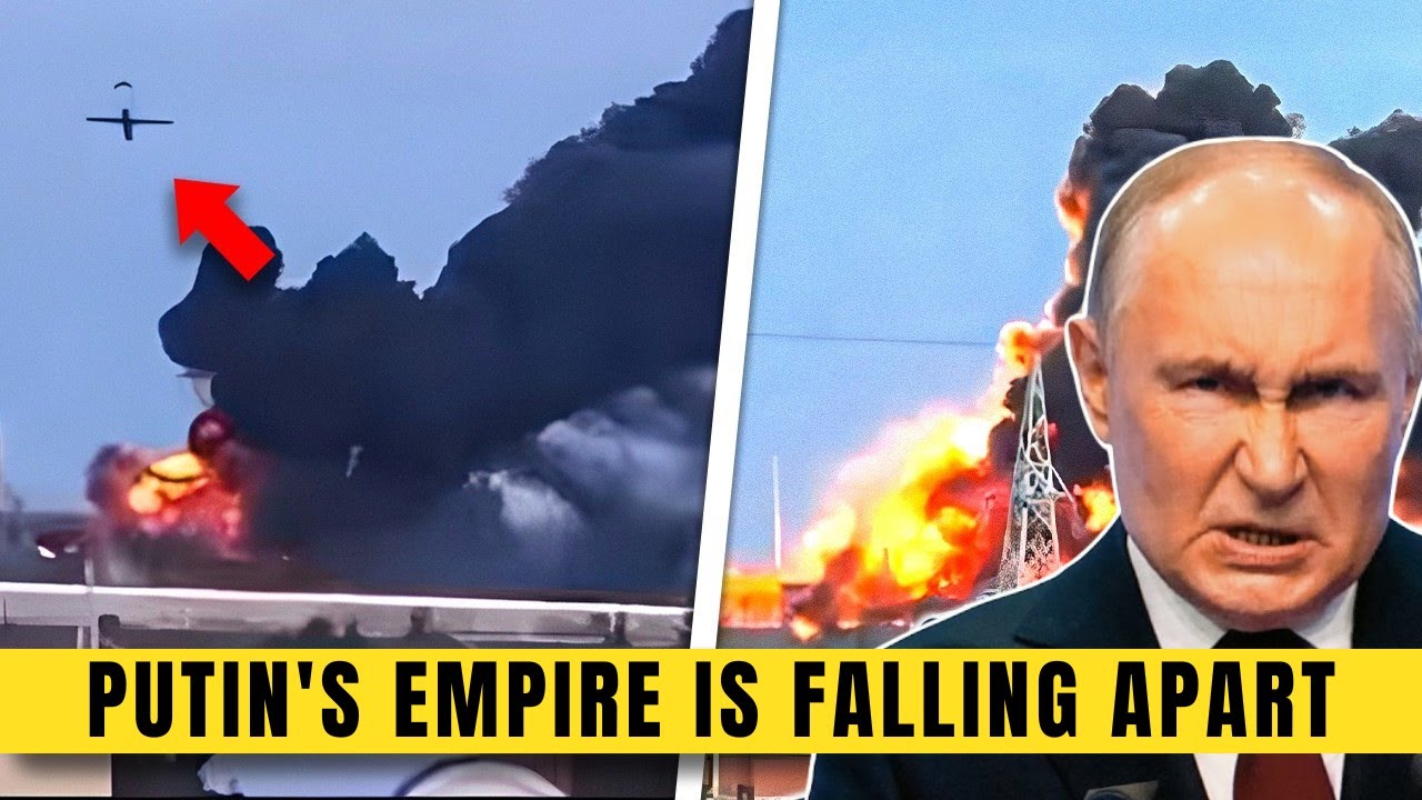 Putin's Empire Is FALLING APART – $500 DRONES Are DESTROYING Russia's ...