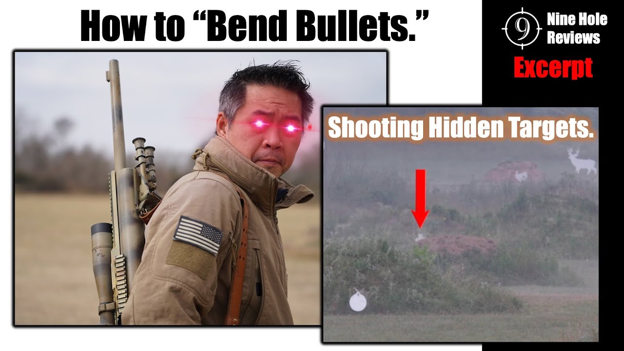 Snipers Bend Bullets? Shooting a target hiding behind cover! [Excerpt ...