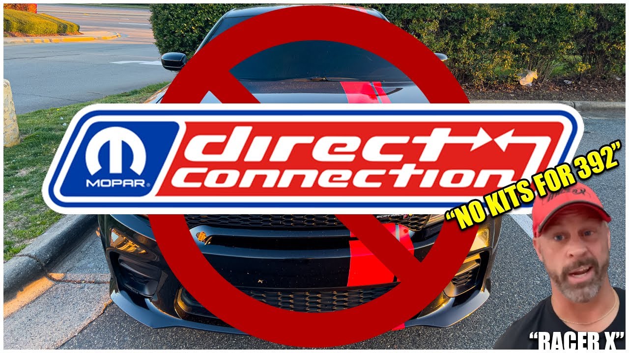 Dodge Confirmed "No Direct Connection Stage Kits" for Charger ScatPack ...