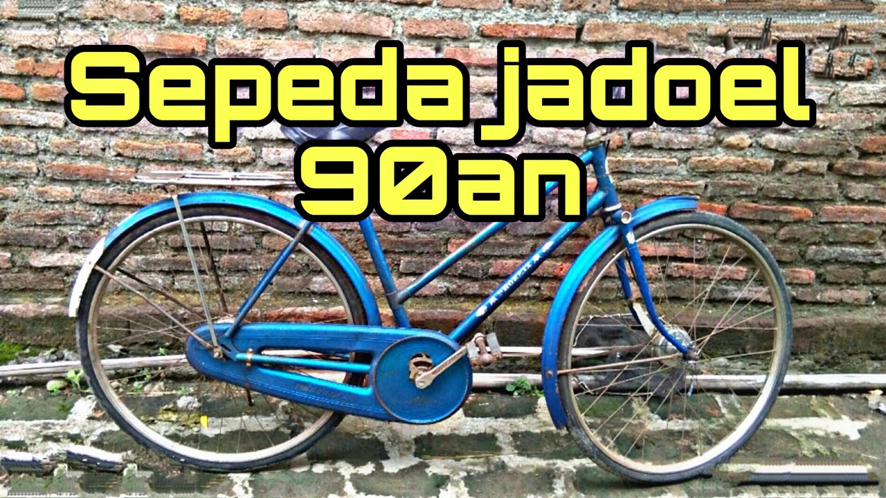 Sepeda anak 90an|Nostalgia sepeda onthel jaman dulu - YouTube