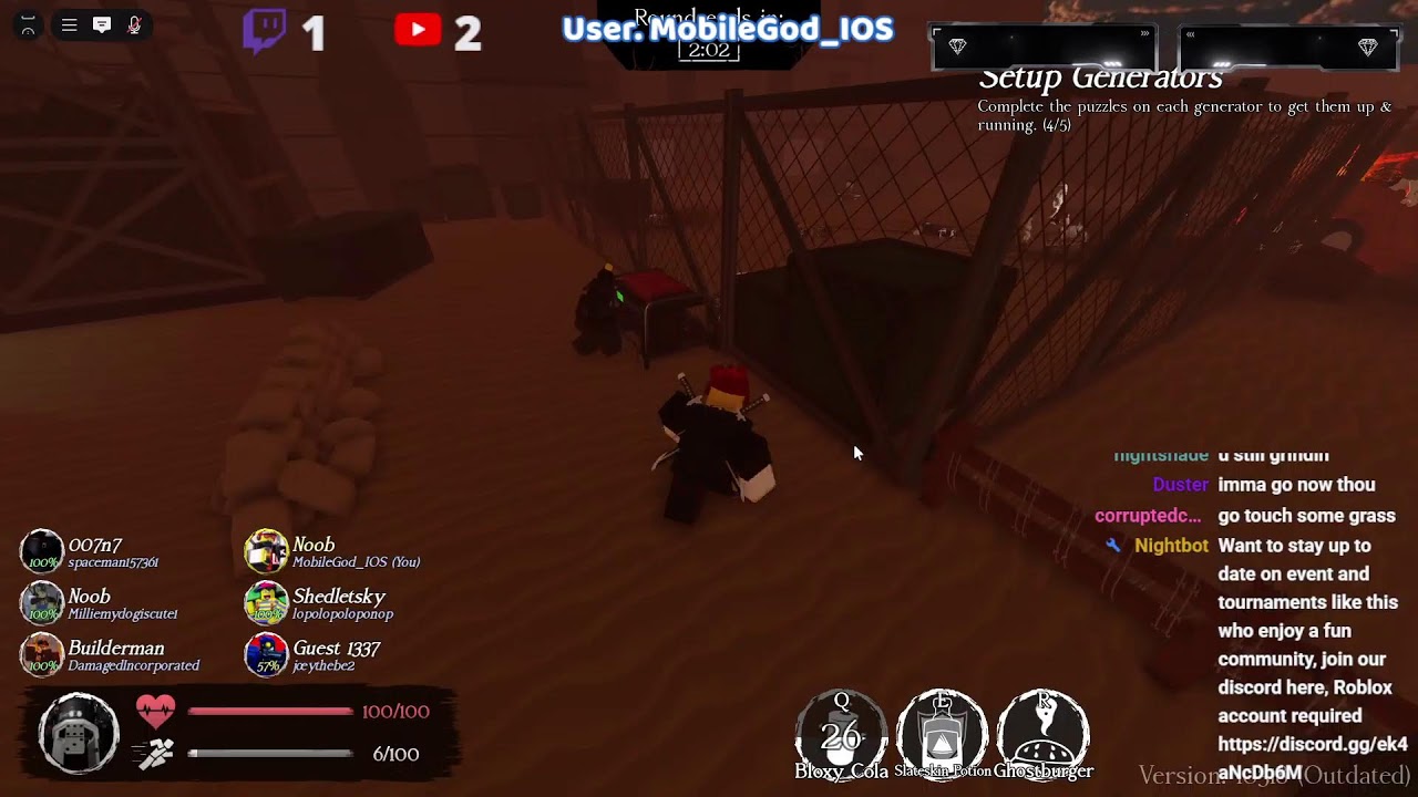 Forsaken: Grinding to level 1000 Slasher the grind never ends - YouTube