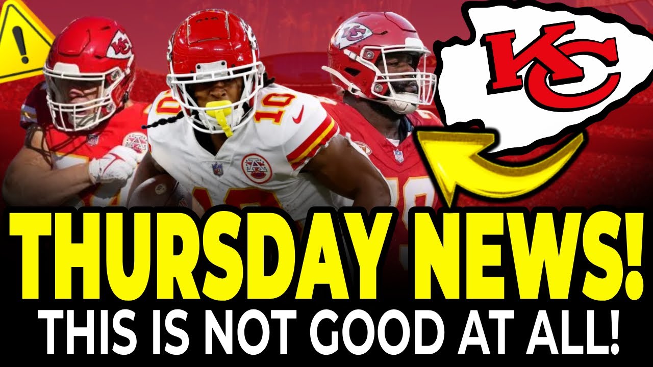 😱 SAD NEWS! Unfortunately it happened! Kansas City Chiefs News today ...