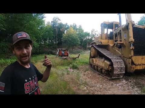 Testing Out The Crushing Capability Of A 200,000 Cat D11 Before Fully Assembled