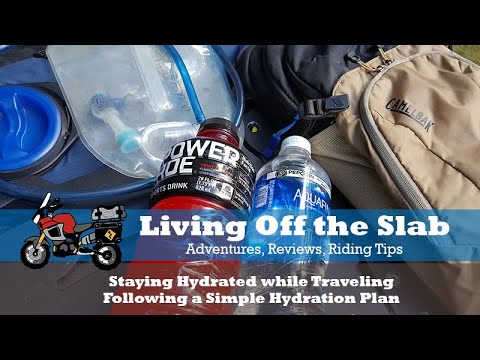 Staying hydrated while traveling | Following a simple hydration plan ...