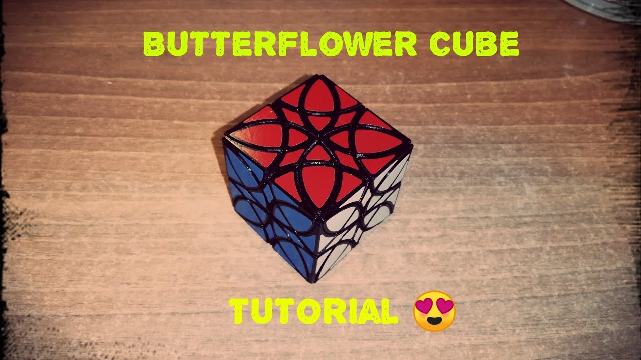 Butterflower Cube (for me: Shell Cube) Tutorial 😍 - YouTube