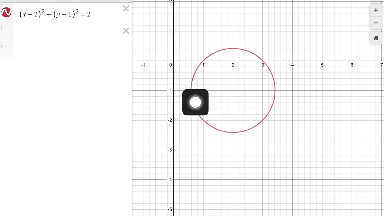 desmos Part of a Circle - YouTube