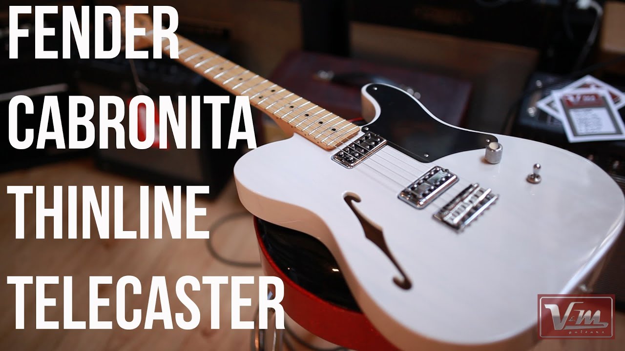 Fender Cabronita Thinline Telecaster - YouTube