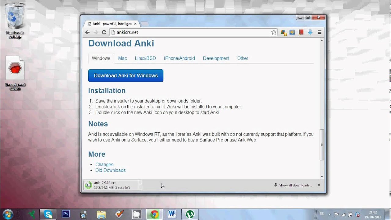 How to install Anki - YouTube