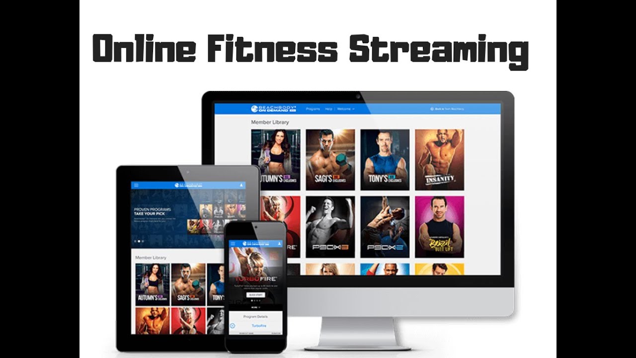 ONLINE FITNESS STREAMING LIBRARY - YouTube