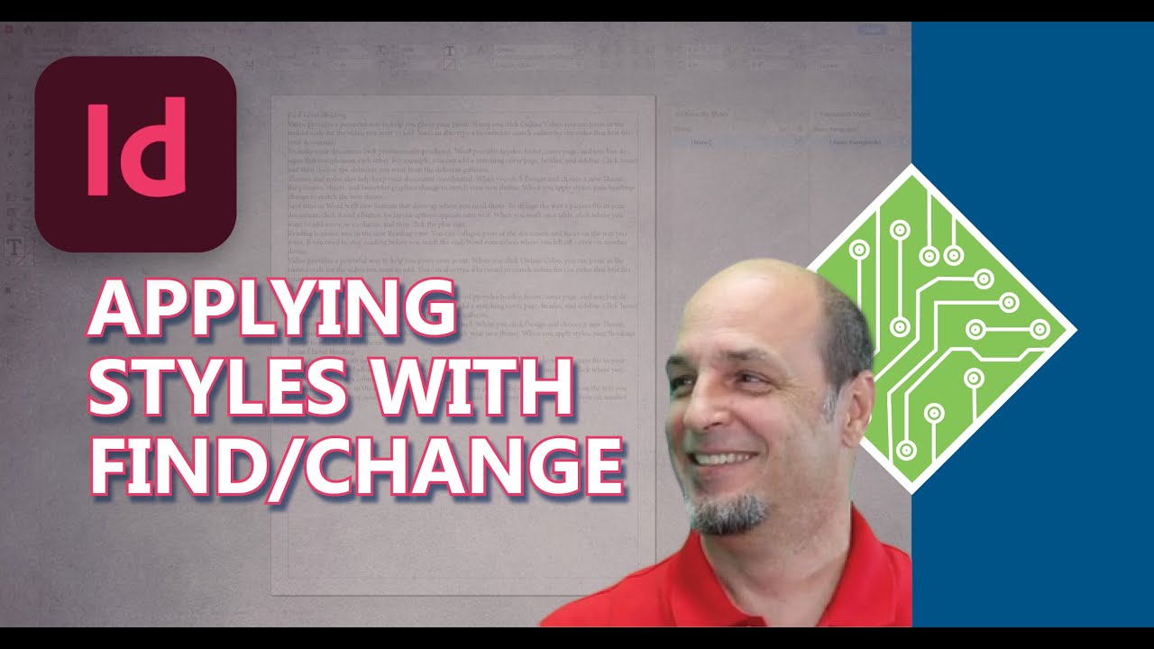 Applying InDesign Styles with the Find/Change tool - YouTube