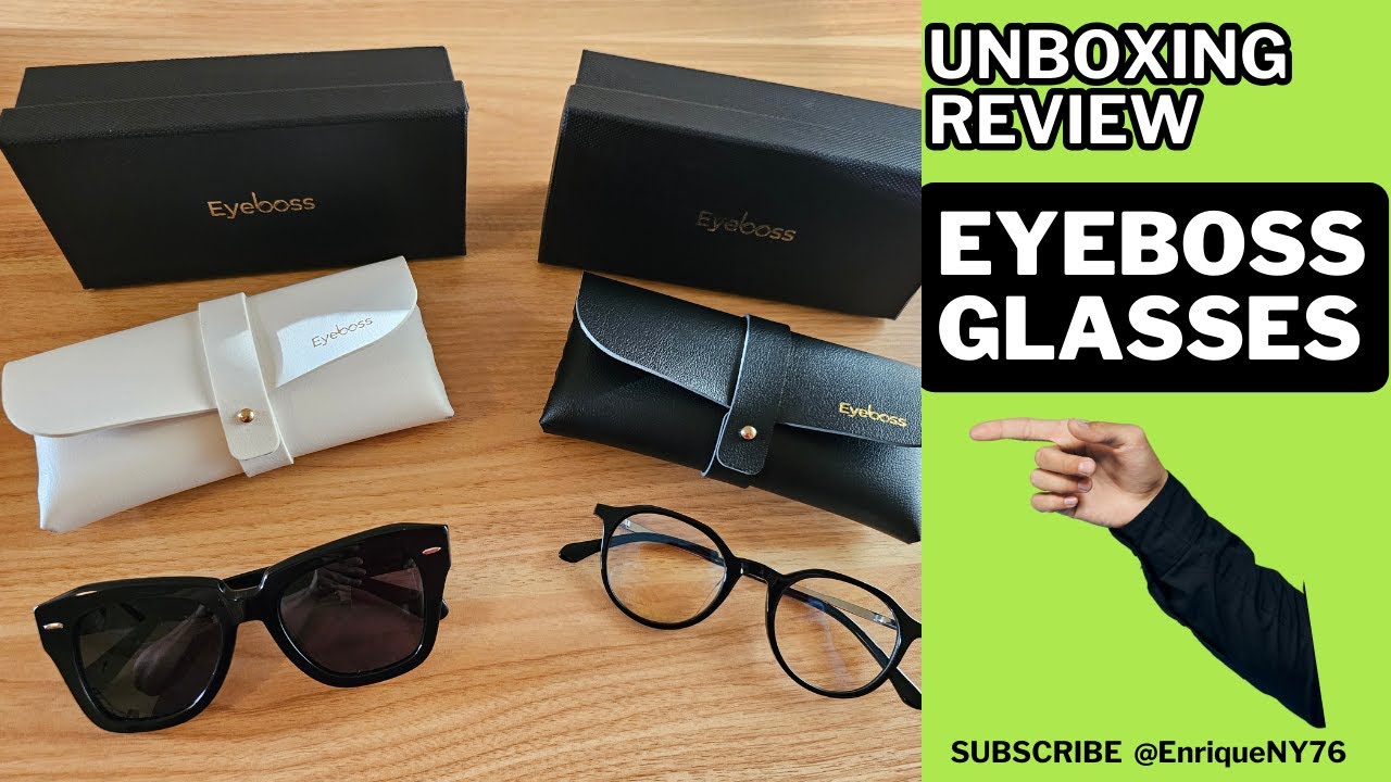 👉Unboxing Review for EYEBOSS Glasses 😎 - YouTube