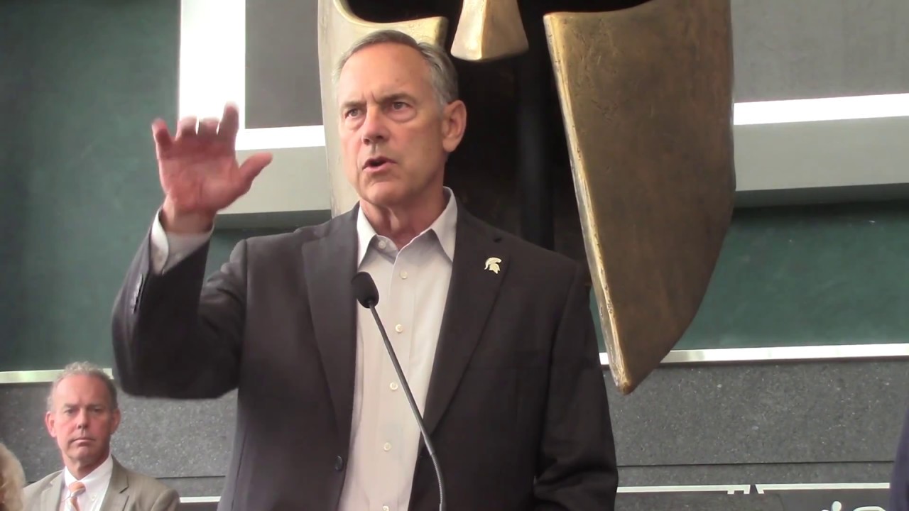 Mark Dantonio On Bill Beekman New MSU AD! - YouTube