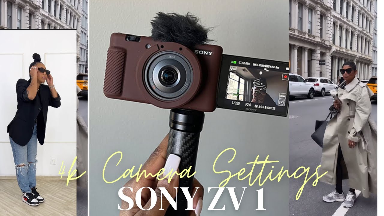 Camera Settings | SONY ZV 1 - YouTube