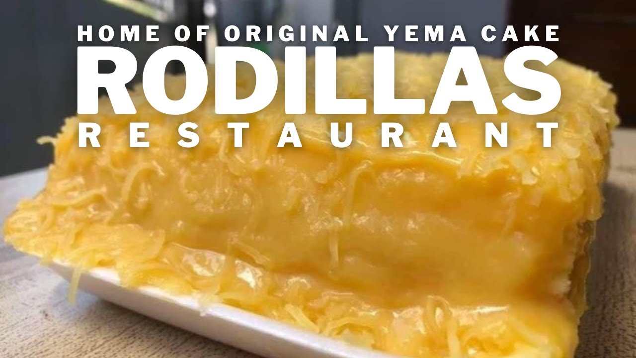 Home of Original Yema Cake | Rodillas Restaurant, Tayabas - YouTube