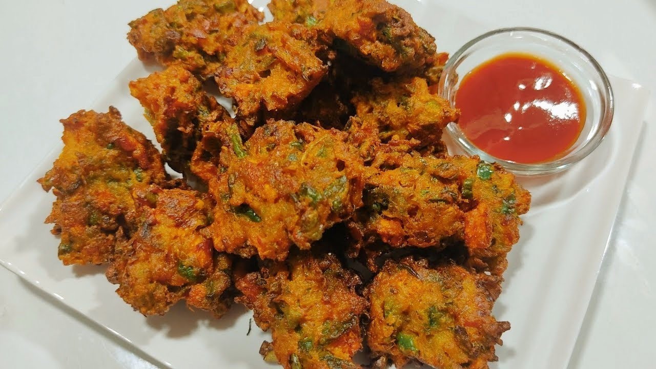 VEG PAKODA RECIPE | वेज पकोड़ा रेसिपी ‌| Easy Pakoda Recipe || cook ...
