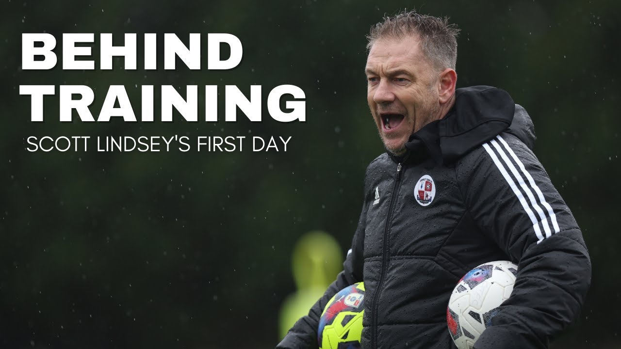 BEHIND TRAINING | Scott Lindsey's First Day! - YouTube