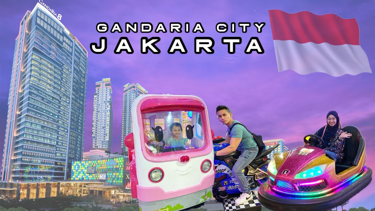 Day 7 | Gandaria City | Amazing Town | Lotte Mart | Travel to Jakarta ...