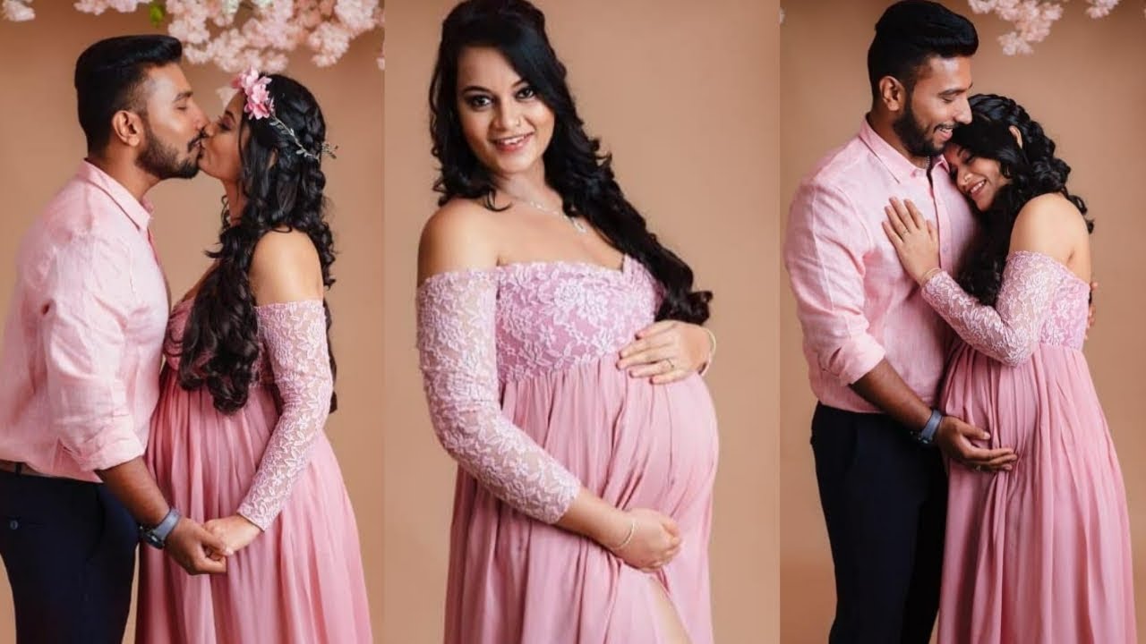 Suja varunee, Shiva Kumar maternity photo shoot || would be mom ...
