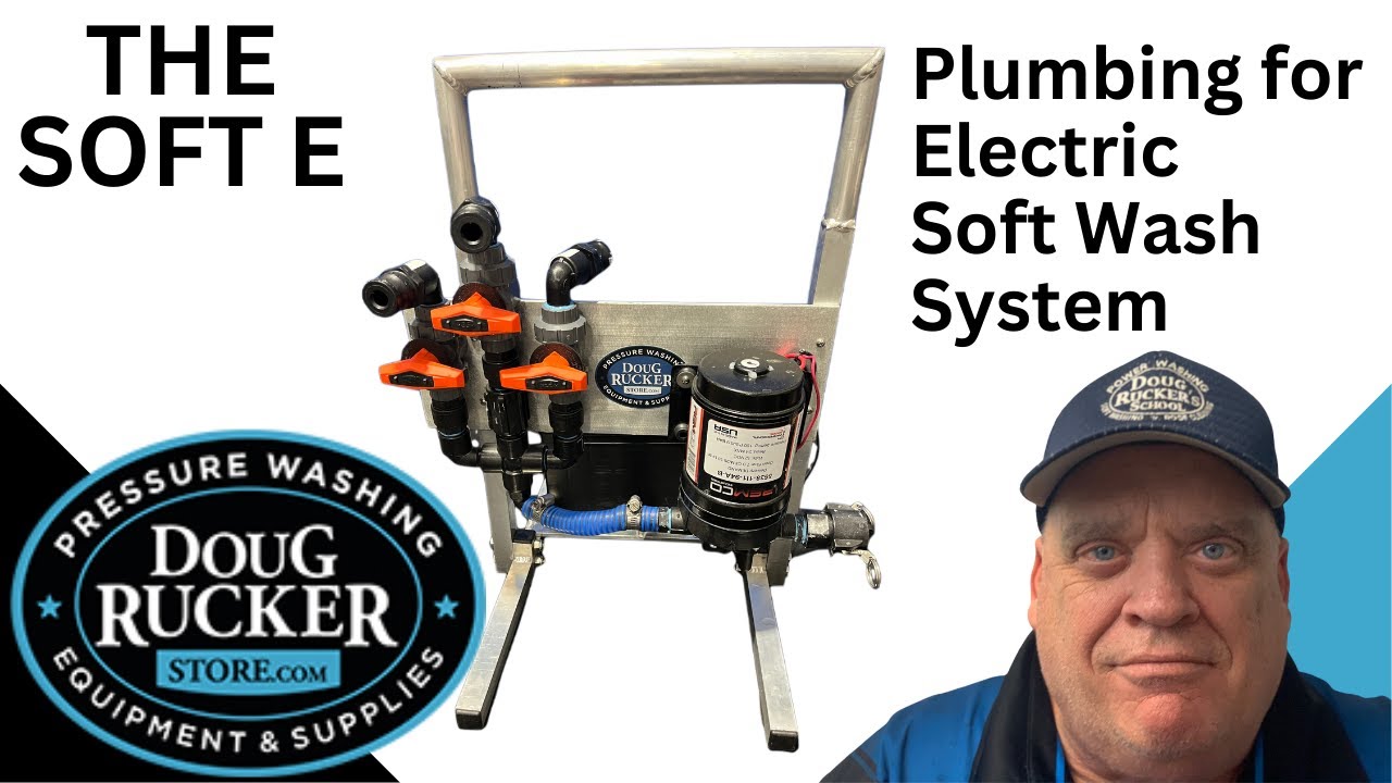 Plumbing a Soft Wash System / Soft E Set Up from Doug Rucker - YouTube