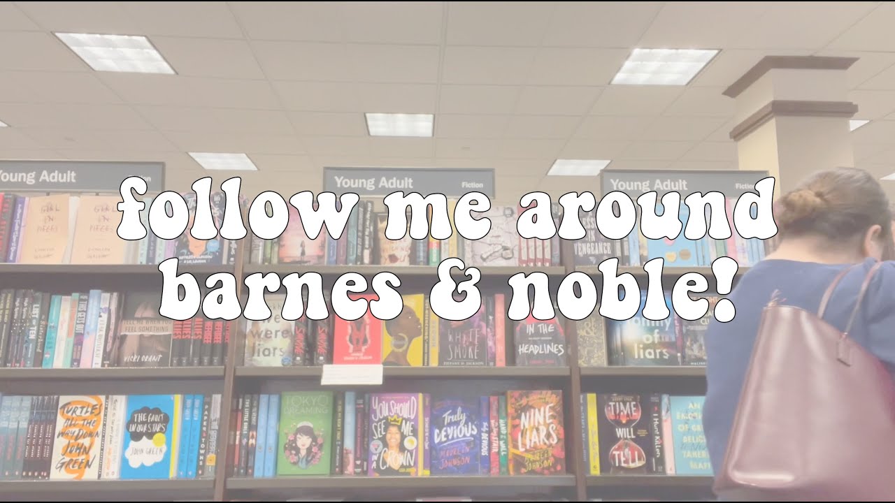 follow me around barnes & noble 2023! - YouTube