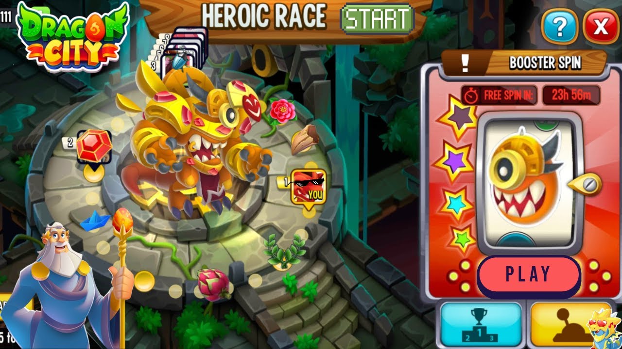 Dragon City New Event High Treasure "Heroic Race" Time!! Get New Heroic ...