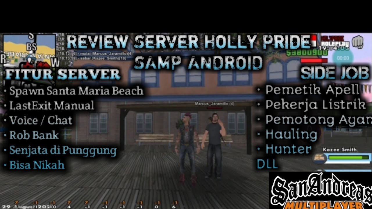 REVIEW || SERVER SAMP || HOLLY PRIDE ROLEPLAY - YouTube