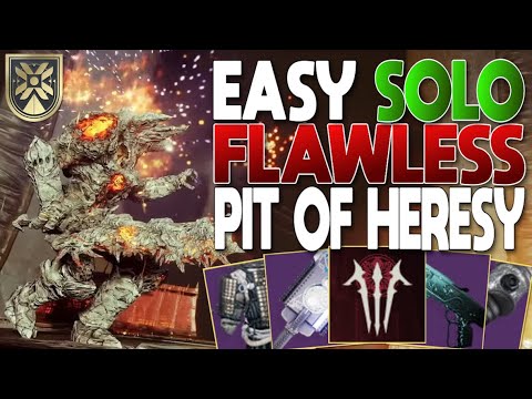 How Anyone Can SOLO FLAWLESS Pit of Heresy in Final Shape! EASY Updated ...